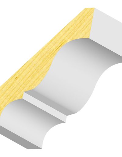 Primed Finger Joint Moldings Crown - Moldings Unlimited | California