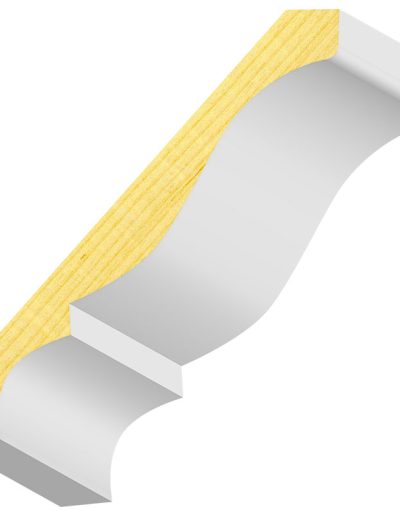 Primed Finger Joint Moldings Crown - Moldings Unlimited | California