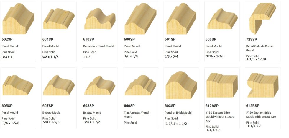 Pine Moldings in Harbor City, CA | Moldings Unlimited